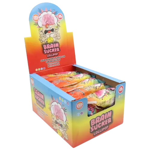 BRAIN01 ZED BRAIN SUCKER LOLLIPOP 1x20