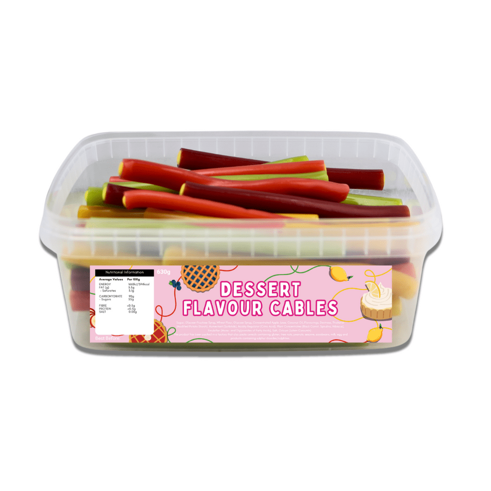 Dessert Flavour Cables Tub 630g