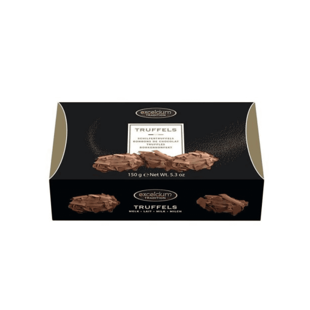 EXCELCIUM BALLOTIN MILK CHOC FLAKE TRUFFLES 150G
