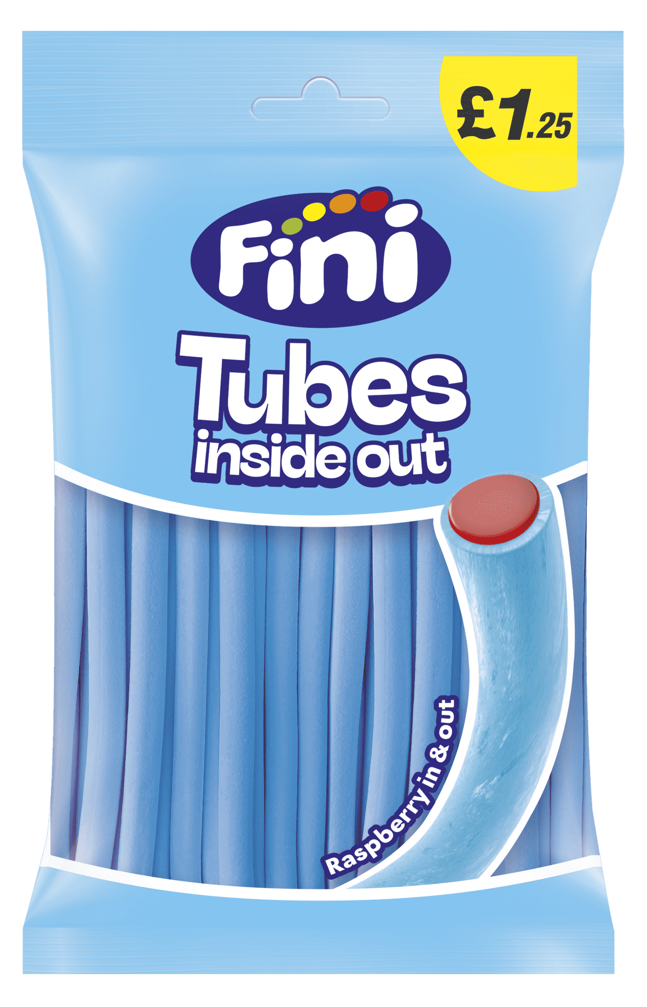 Fini Raspberry Inside Out Tubes 1 25 PMP 12x140g