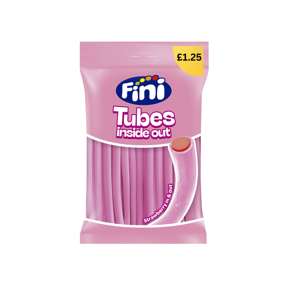 Fini Strawberry Inside Out Tubes 1 25 PMP 12x140g