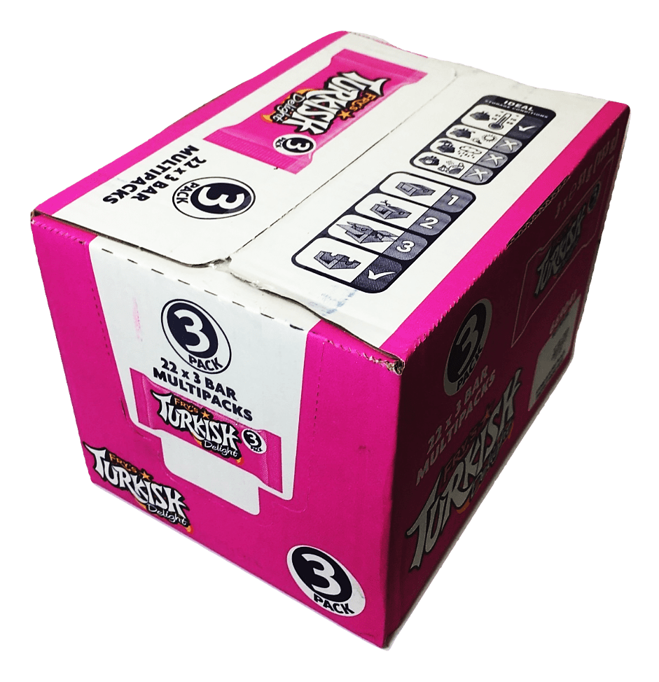 FRY S TURKISH DELIGHT 3PK MULTI x22