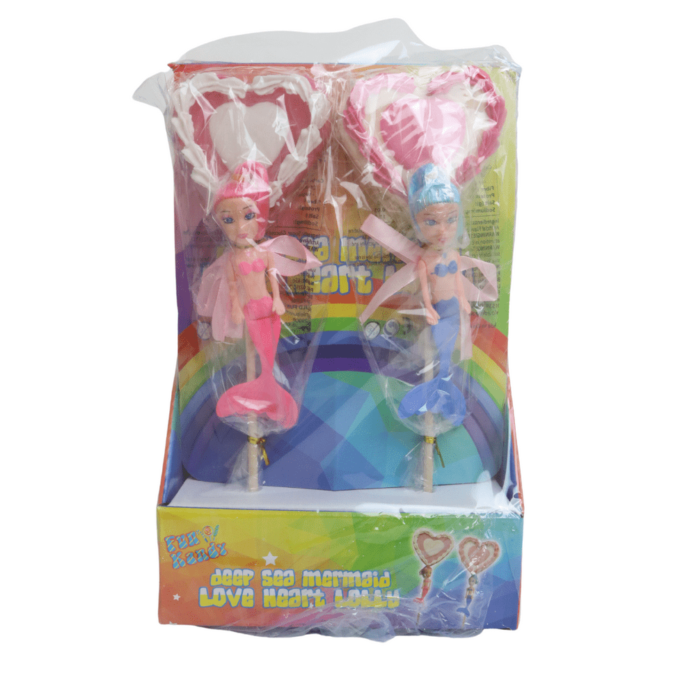 FUN KANDY HEART LOLLY & DOLL TOY 12 COUNT