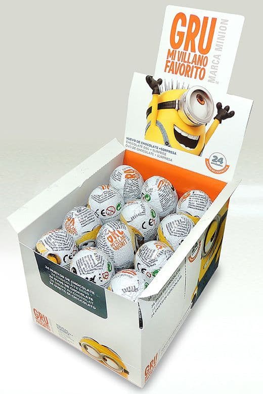 GRU01 GRU/MINION CHOCOLATE EGG