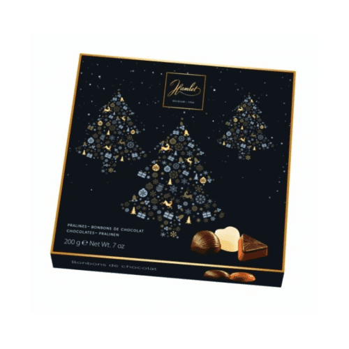 HAMLET BOX CHOCOLATES X-MAS TREE BLACK 200G