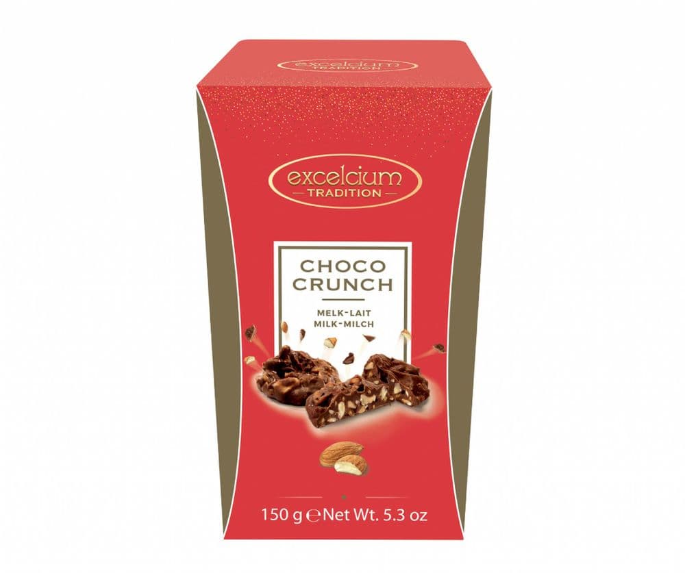 HAMLET CHOCO CRUNCH MILK 150g SINGLE BB 28/07/2024; 3 left