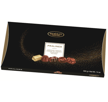 HAMLET EXCELCIUM PRALINES BLACK BOX 400g SINGLE only 5 left