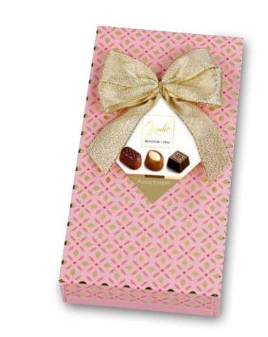 HAMLET PINK DESIGN WITH A BOW 125g BOX SINGLE