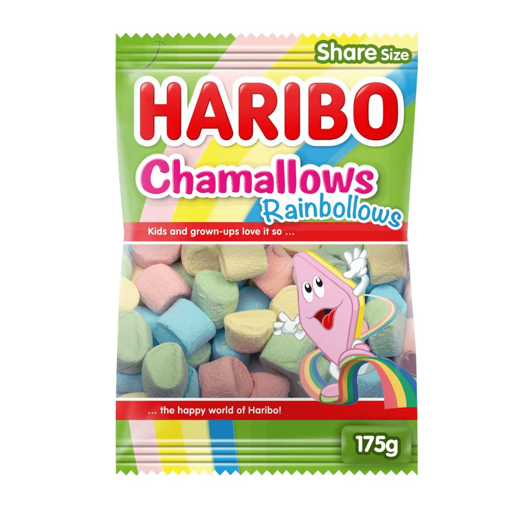 HARIBO CHAMALLOWS RAINBOLLOWS 12x175g