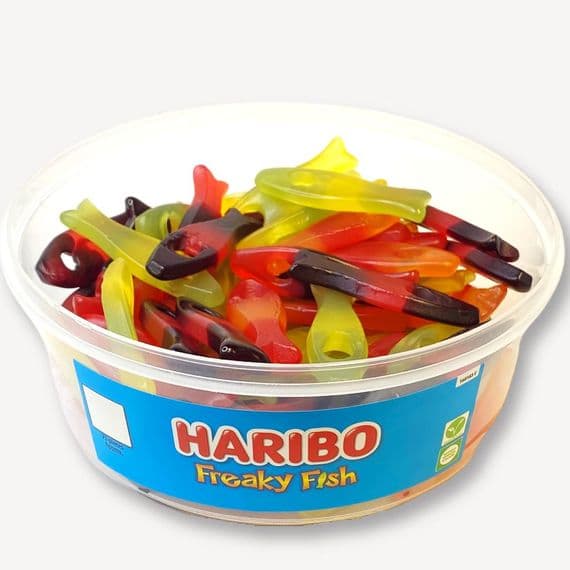 HARIBO FREAKY FISH TUB