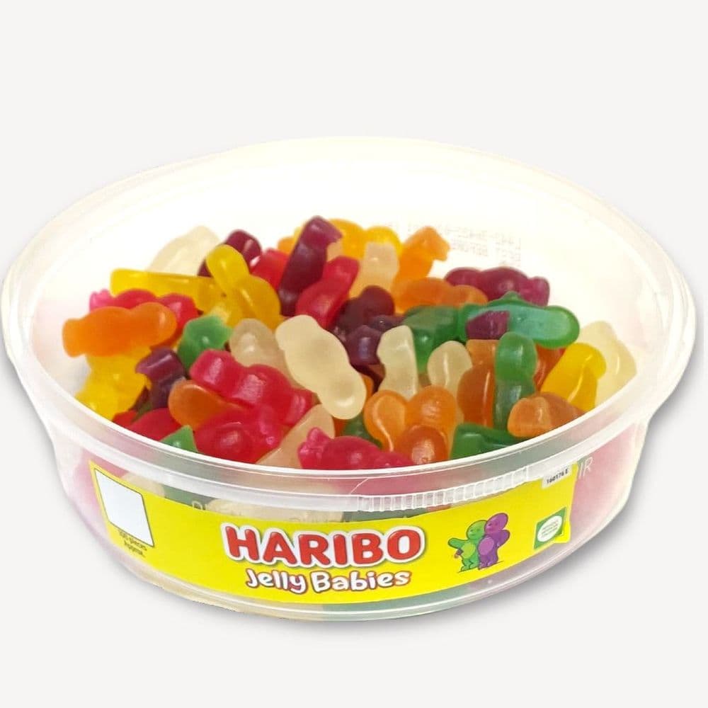 HARIBO JELLY BABIES TUB 510g