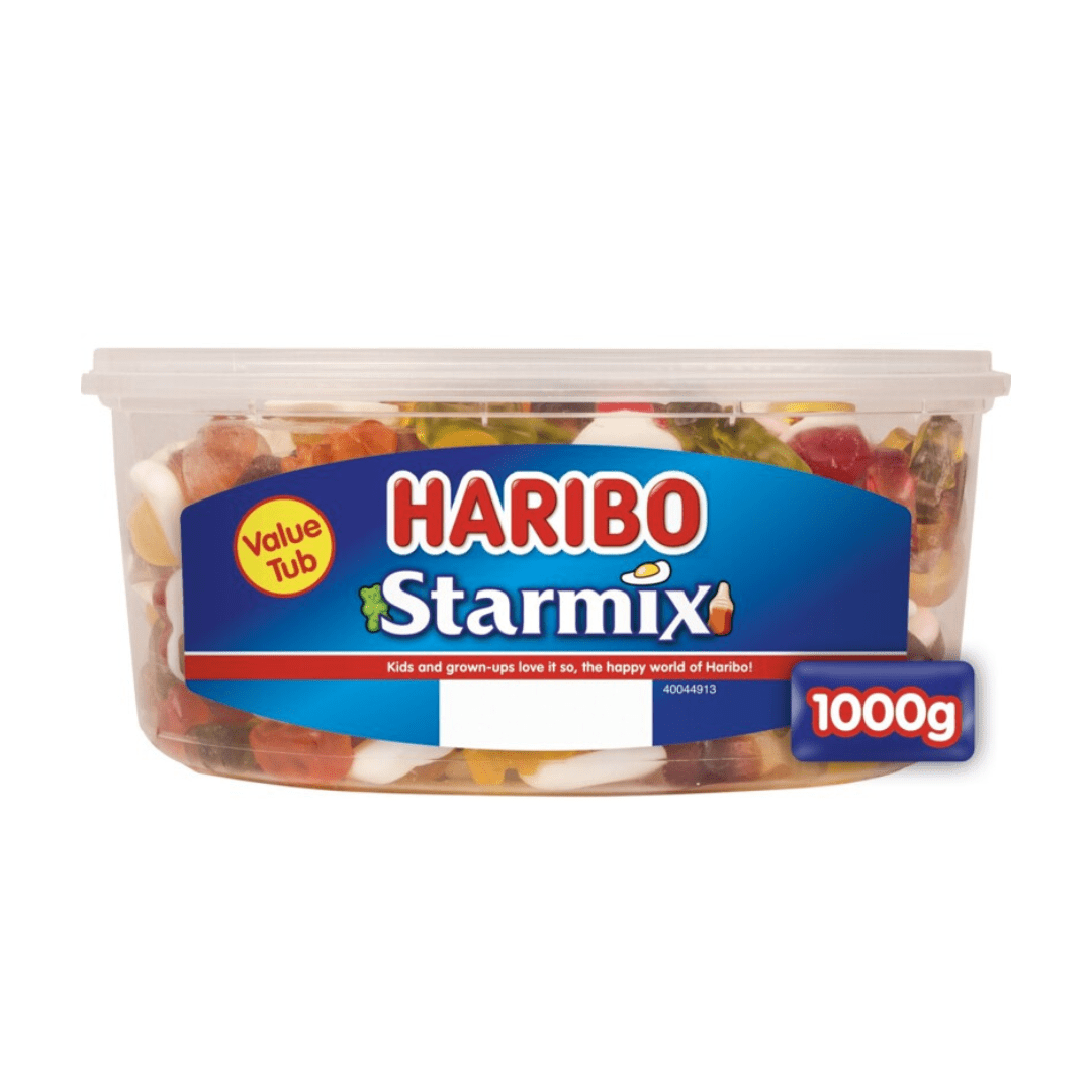 HARIBO STARMIX TUB 1KG