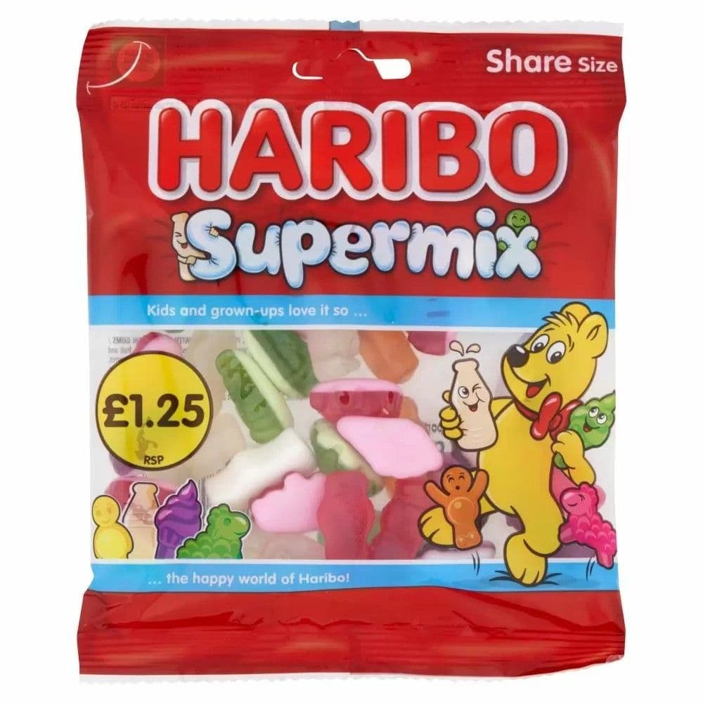 HARIBO SUPERMIX 12X140G 1 25 PMP