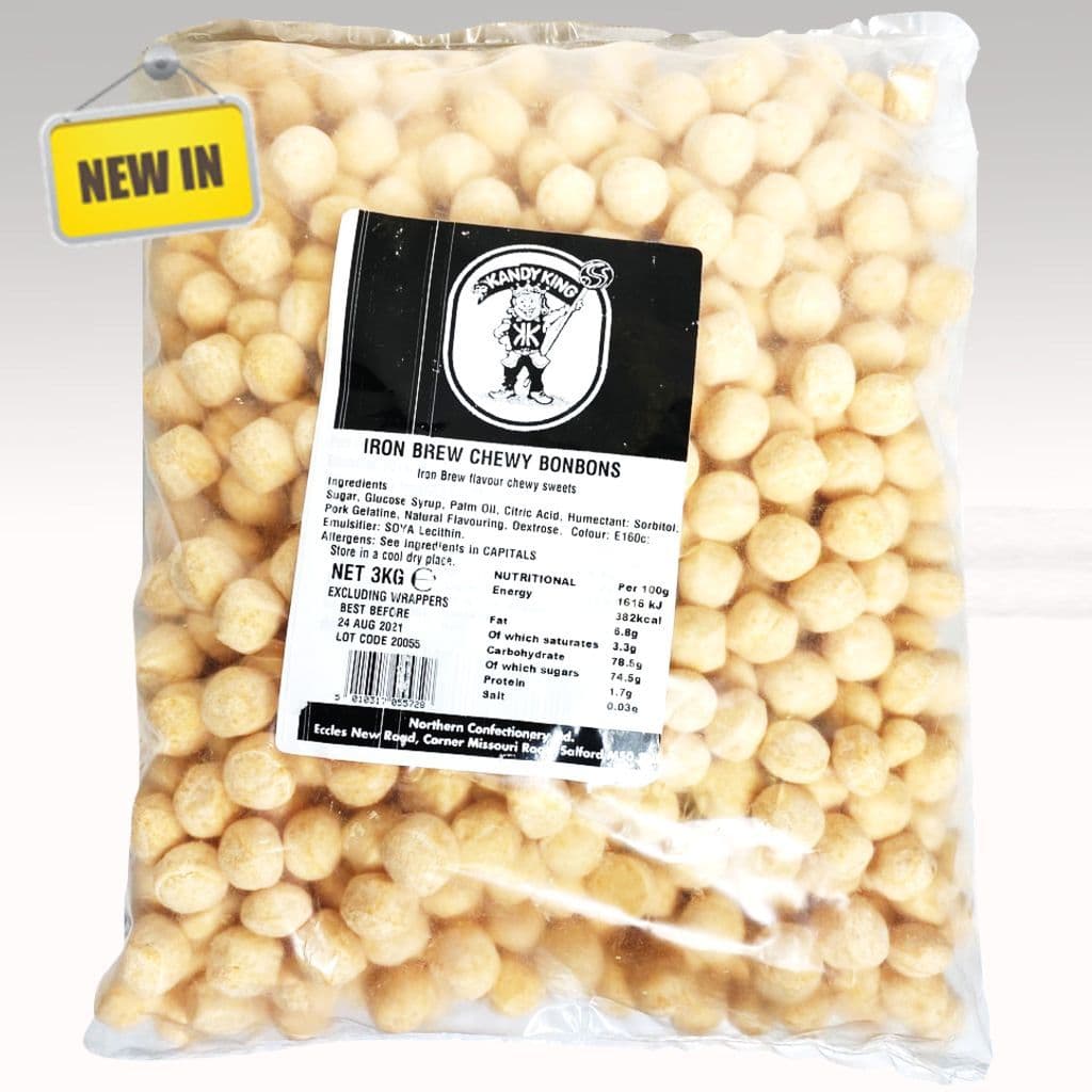 IRON BREW CHEWY BONBONS 3KG