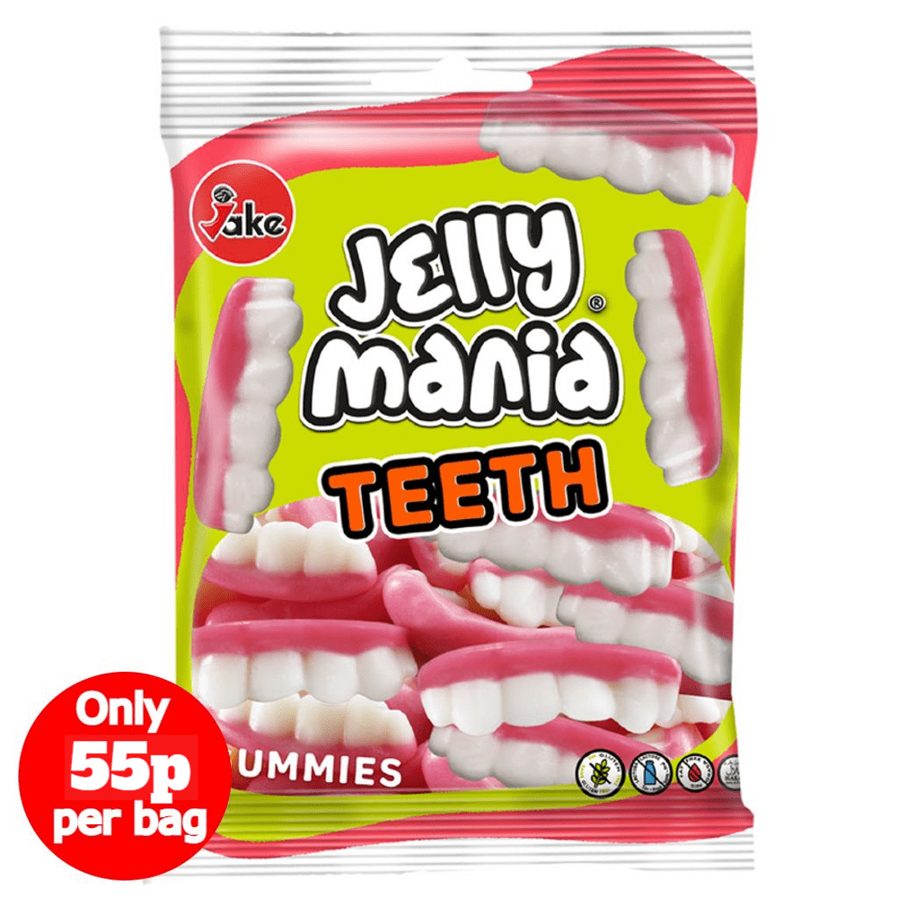 JAKE TEETH PRE PACK BAGS 100gx18