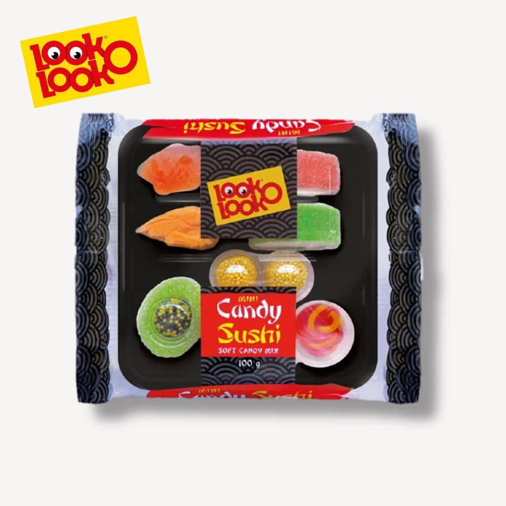 LOOK-O-LOOK CANDY MINI SUSHI 100g x 12