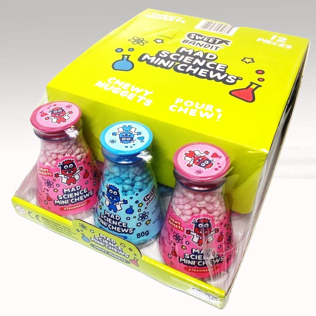MAD SCIENCE MINI CHEWS BOTTLE x12