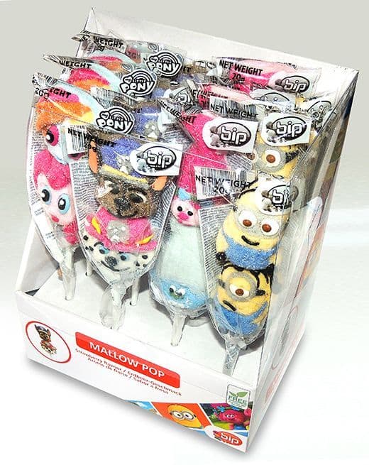 MALL01 MALLOW POP CHARACTERS MIX x16