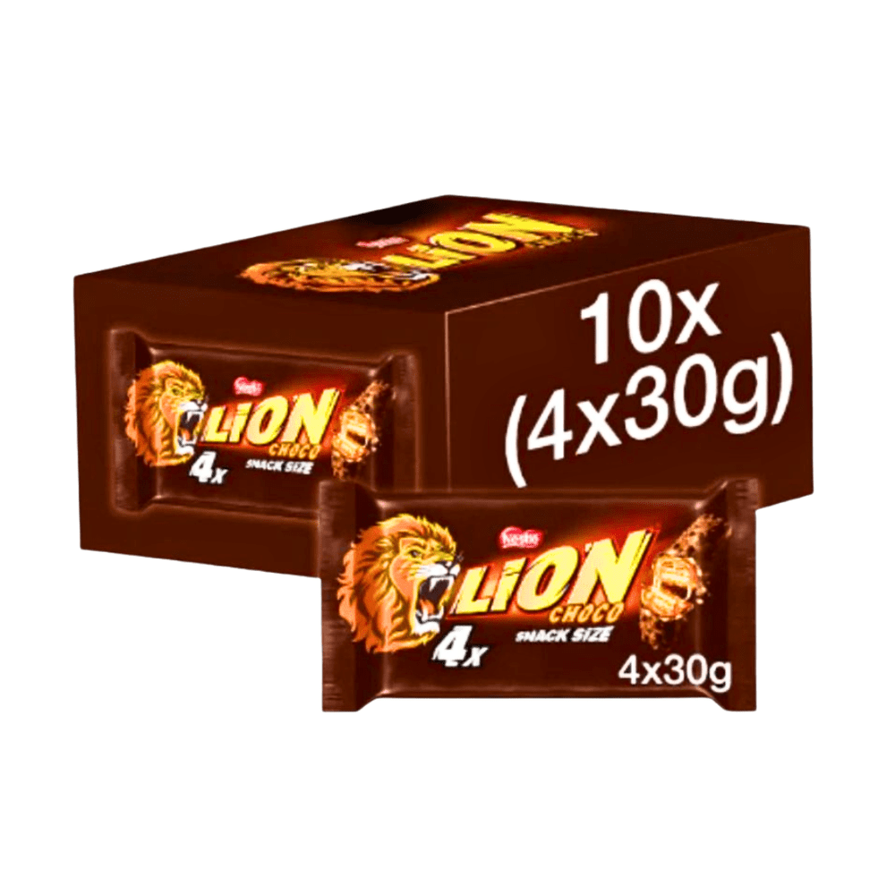 Nestle Lion Milk Chocolate Bar 10x4x30g
