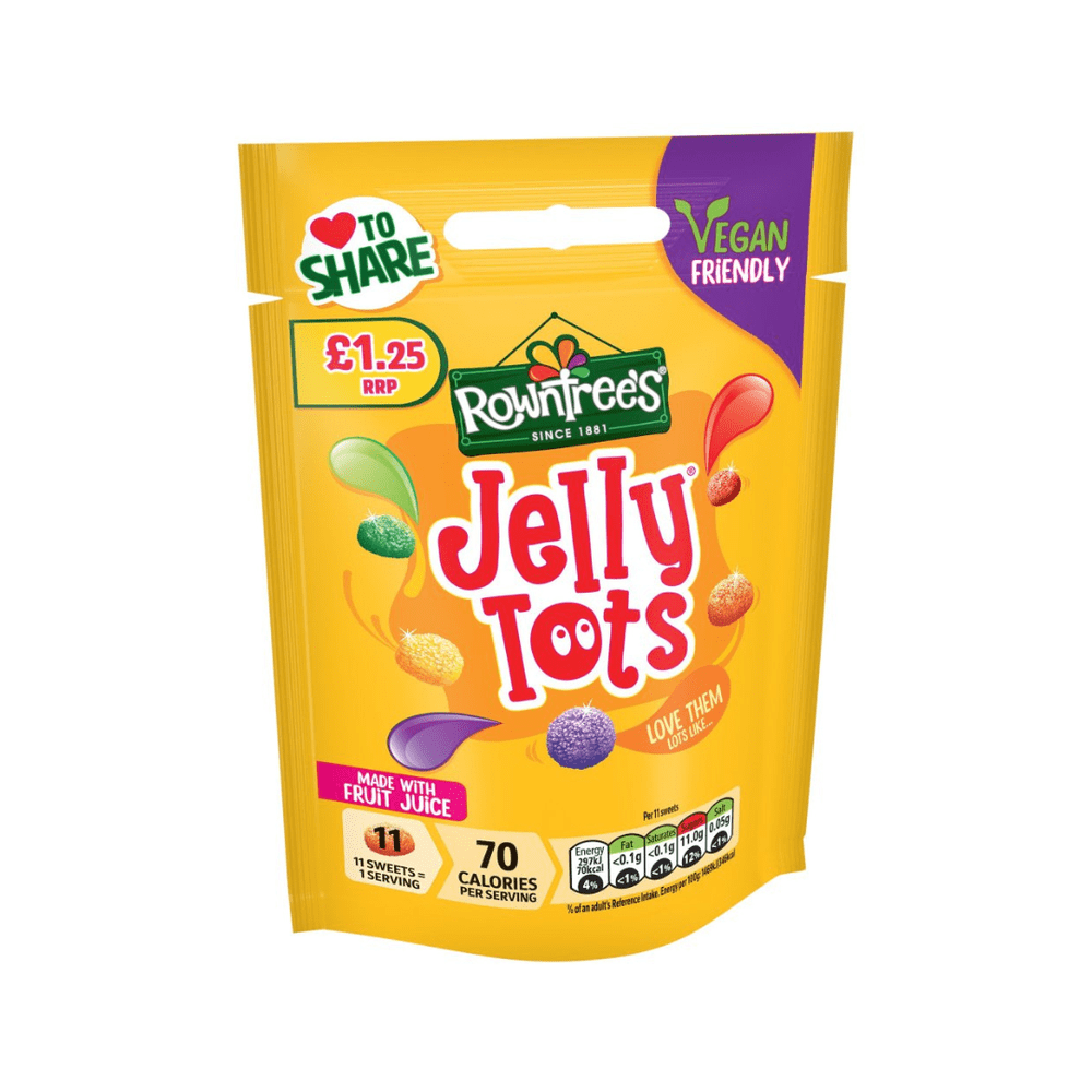 Nestle Rowntrees Jelly Tots PMP 1 25 10x120g