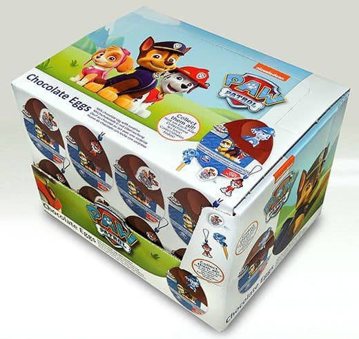 PAW PATROL CHOCOLATE EGGS 1x24