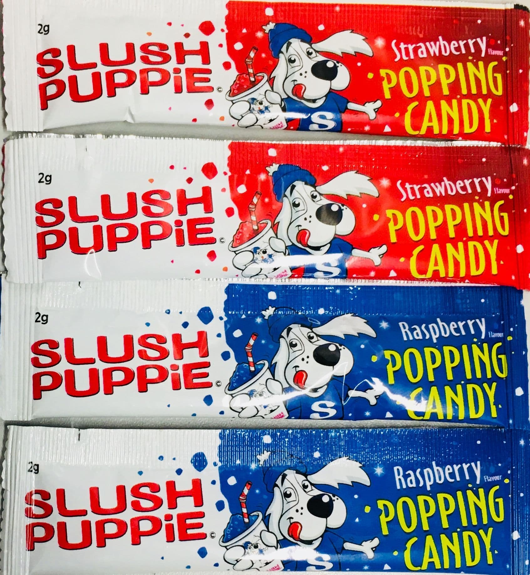 PUP01 SLUSH PUPPIE POPPING CANDY x300