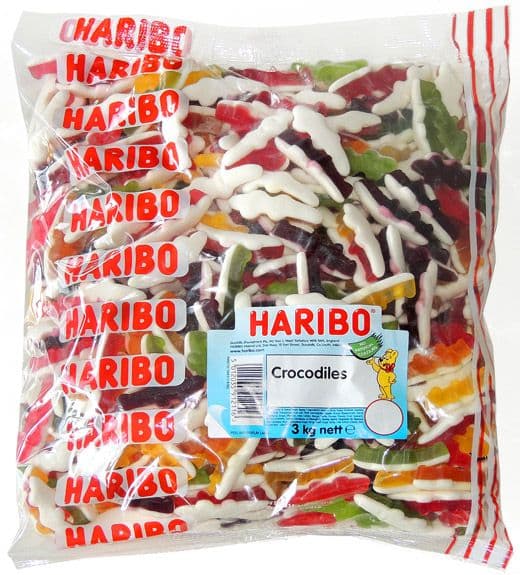 HARIBO CROCODILES 3kg