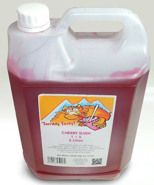 SLUSH07 CHERRY SLUSH SYRUP