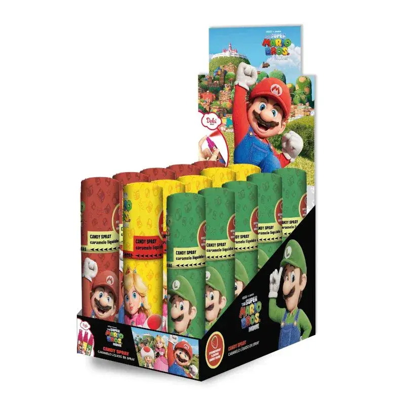 SUPER MARIO CANDY SPRAY 15 X 25ml