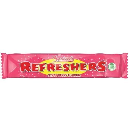 SWIZZELS REFRESHER STRAWBERRY BAR 20p