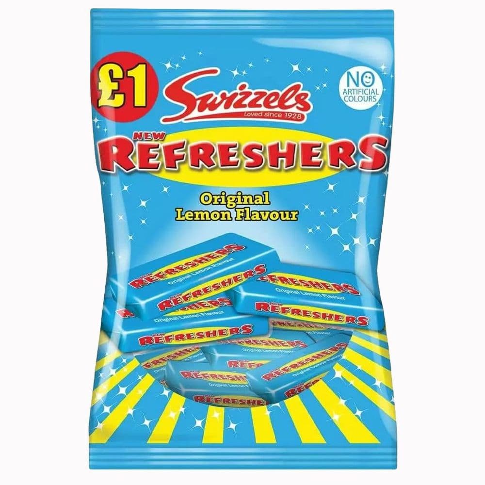 SWIZZELS REFRESHERS 12x150g BAGS P M 1
