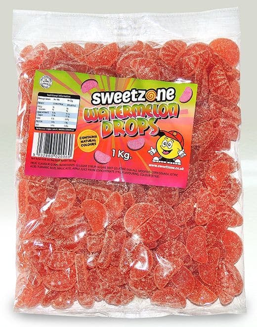 SZ93 SWEETZONE WATERMELON DROPS 1KG