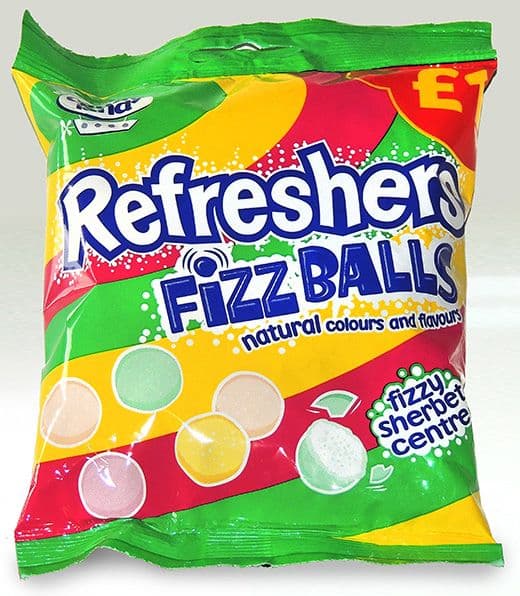 TA34 REFRESHERS FIZZ BALLS PRE-PACK BAGS Special Offer B B E NOV 2016