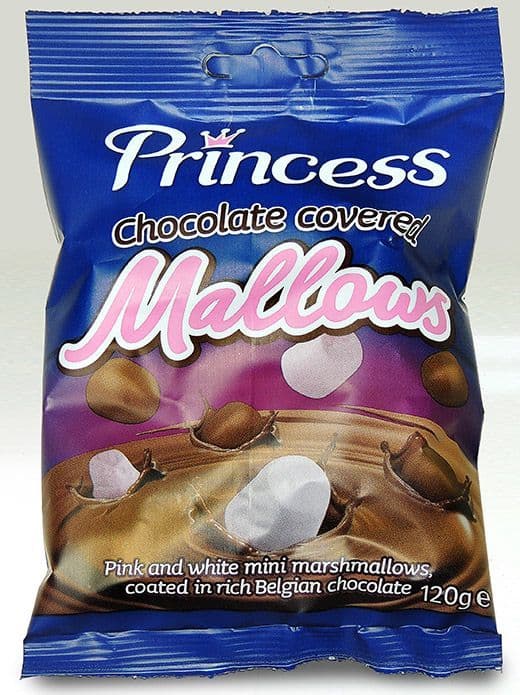 TA54 PRINCESS CHOCOLATE COVERED MALLOWS