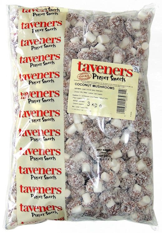 TAVENERS COCONUT MUSHROOMS 3kg