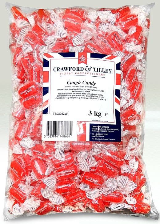 TIL05 TILLEY S COUGH CANDY WRAPPED 3KG
