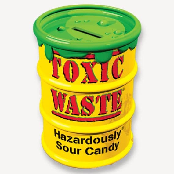 TOXIC WASTE GIANT MONEY BANK SINGLE 168G BBE 07/2024