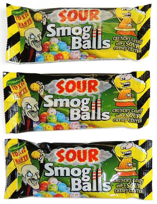 TOXIC WASTE SMOG BALLS x24