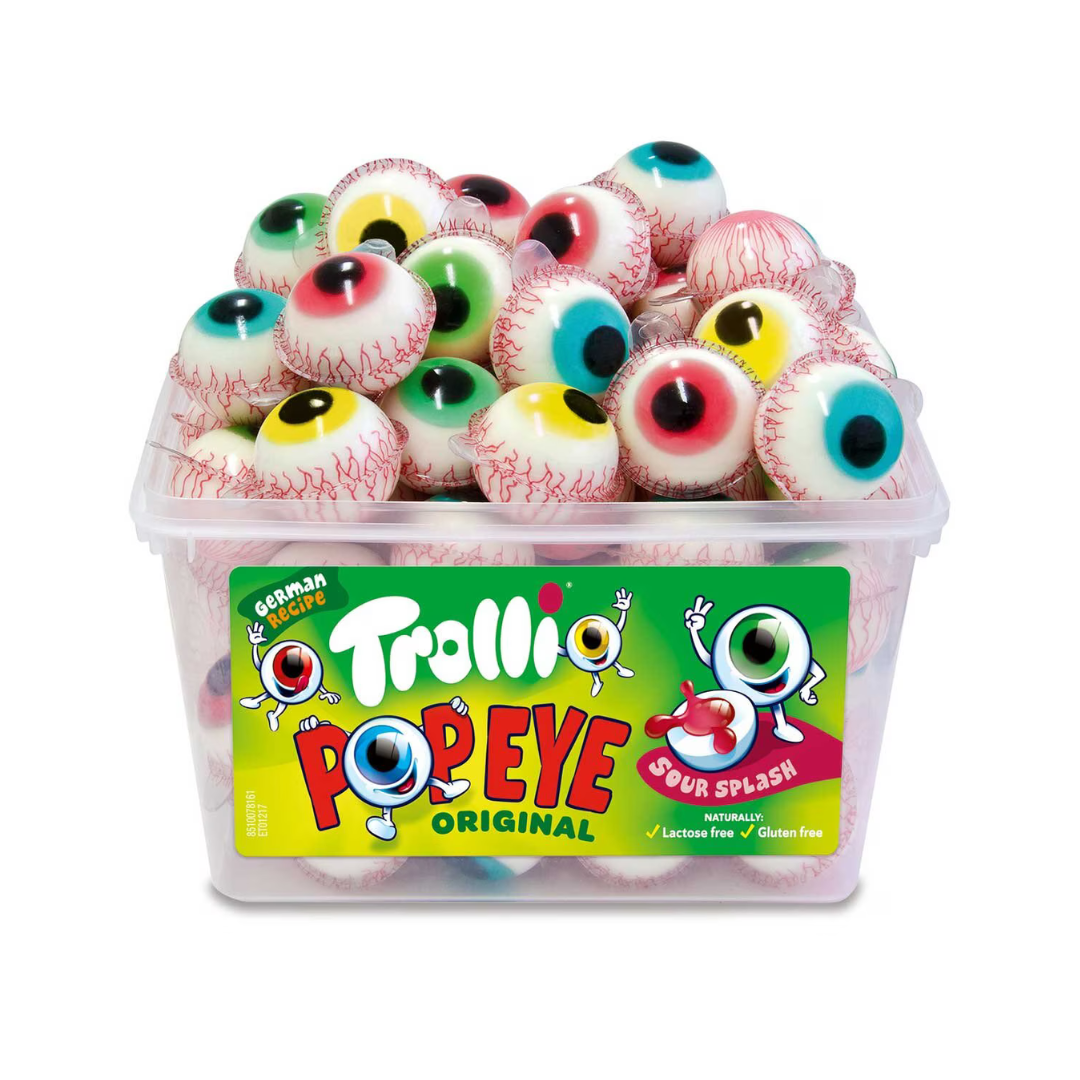 Trolli Pop Eye Tubs 60 Count