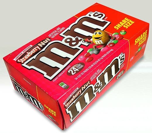USA48 M&M s STRAWBERRY NUT 24