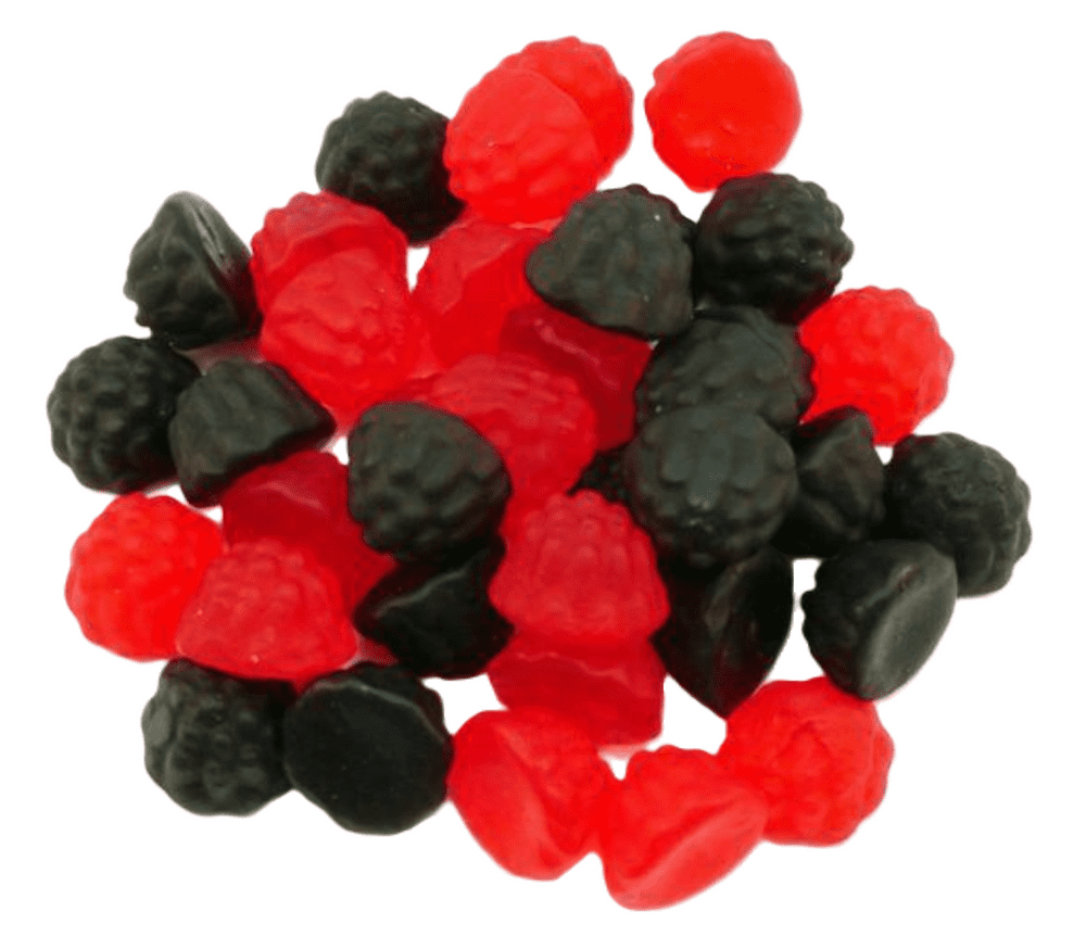VIDAL GIANT BLACK & RED RASPBERRIES 1 5KG