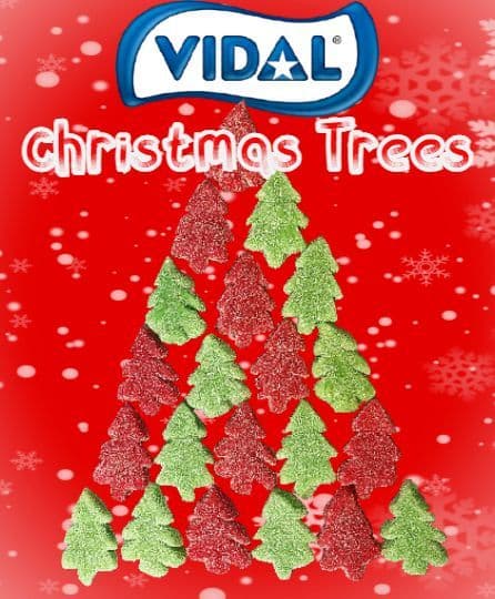 VIDAL GUMMY CHRISTMAS TREES 2KG