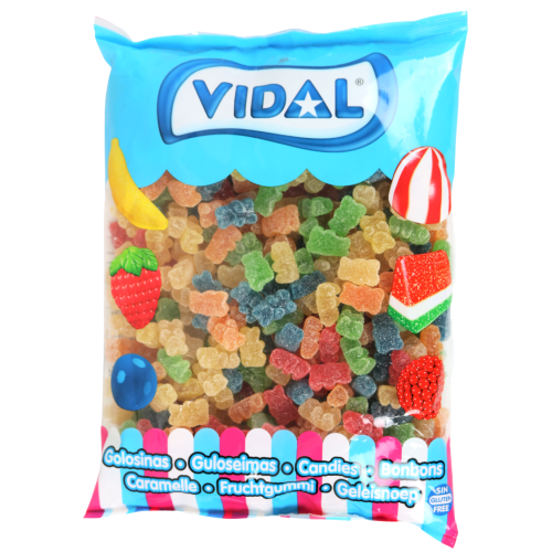 VIDAL MINI FIZZY BEARS 1KG