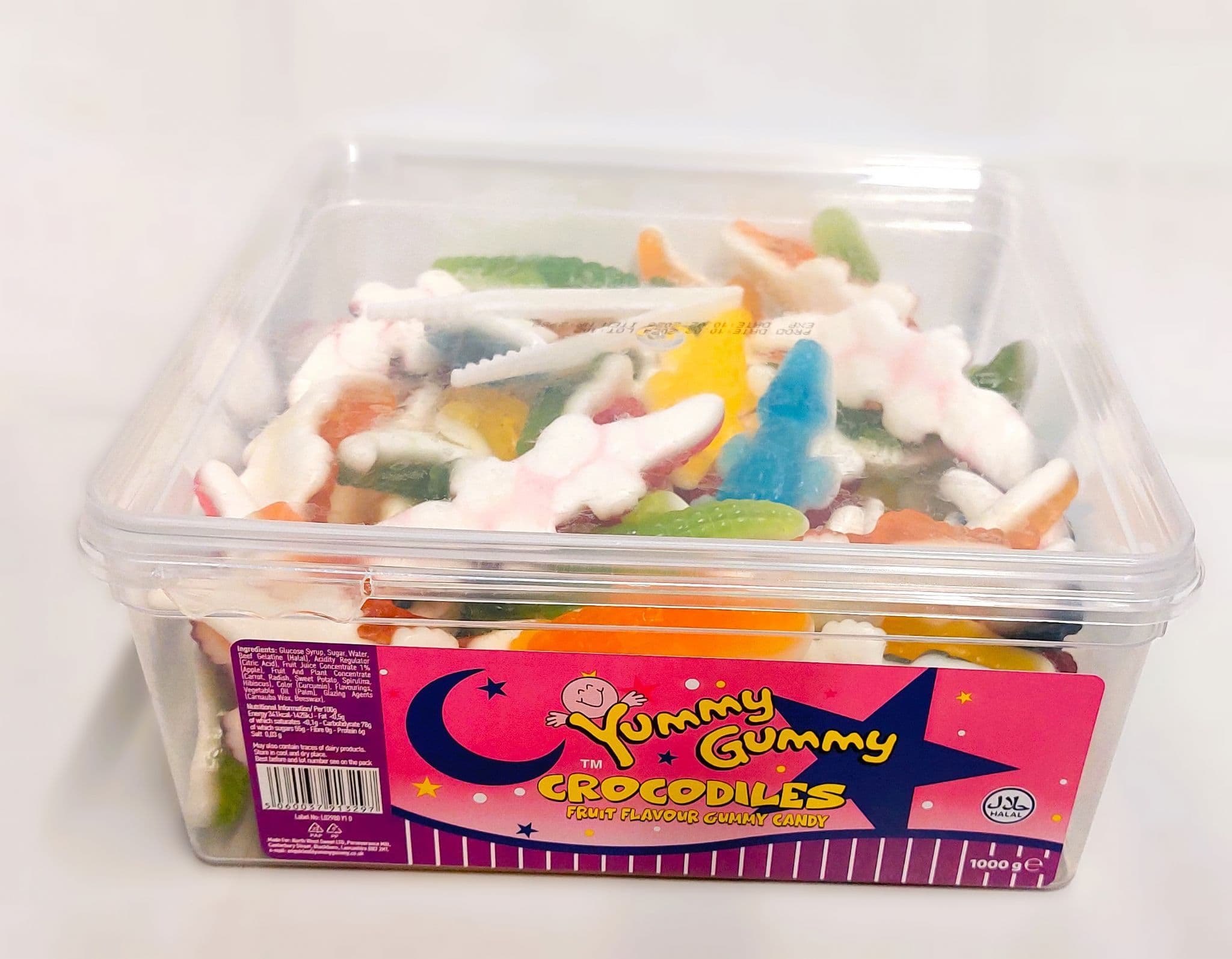 YUMMY GUMMY CROCODILES TUB
