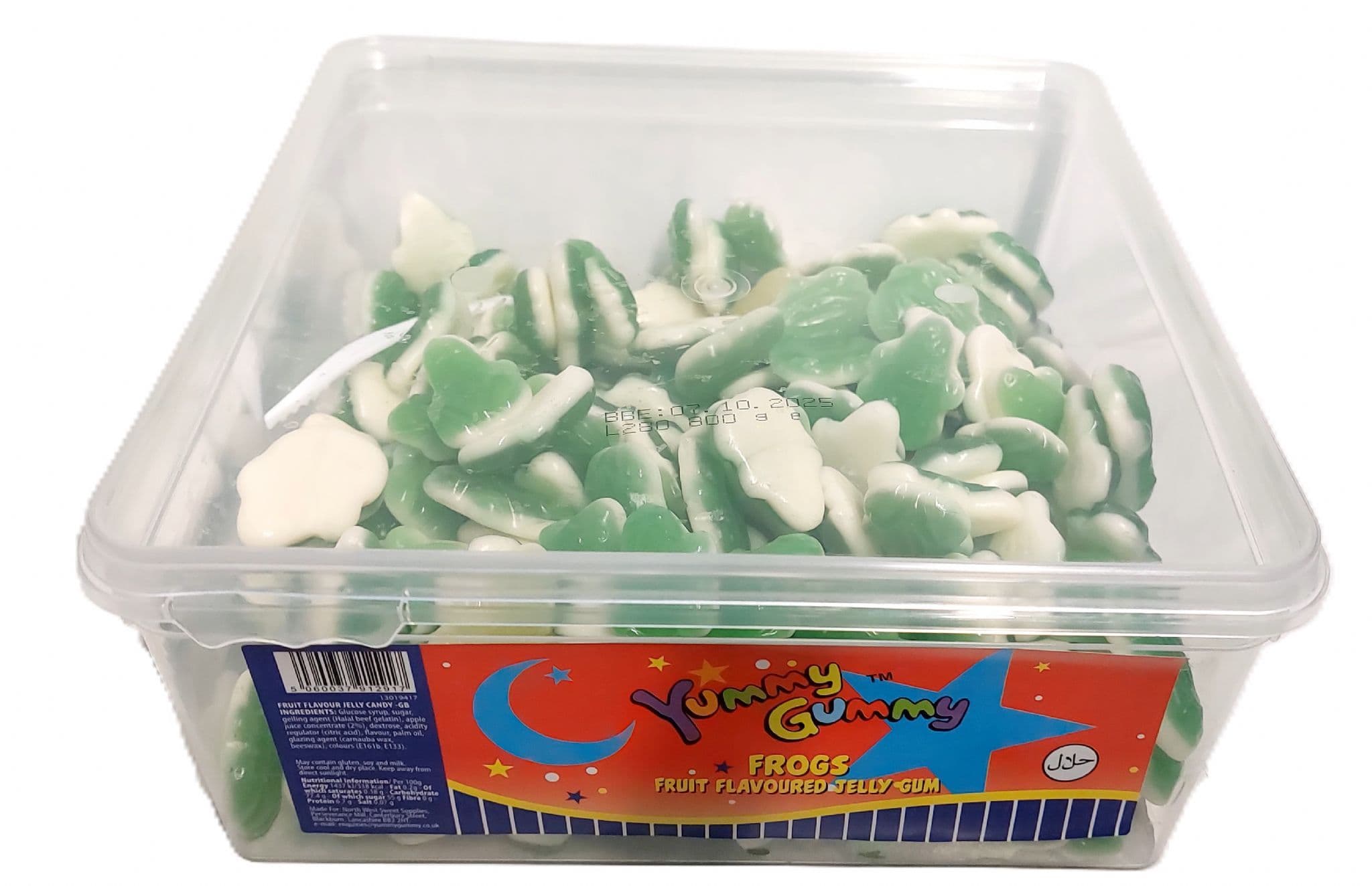 YUMMY GUMMY FROGS TUB