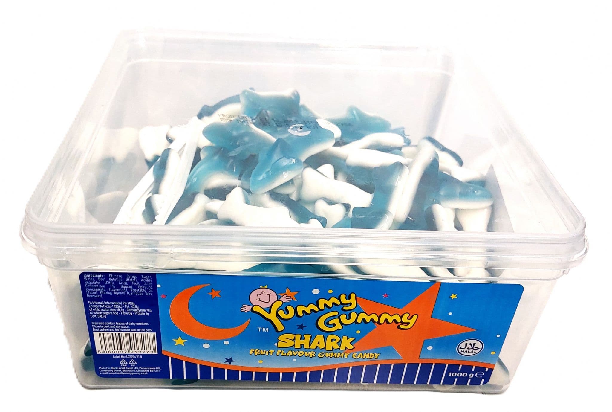 YUMMY GUMMY SHARKS TUB
