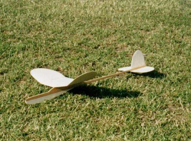 Big Bird balsa chuck glider kit competition hand launch glider model ...