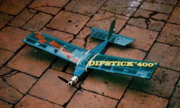 Dipstick 020 radio control small model aeroplane balsa kit 2 ch for 020 ...