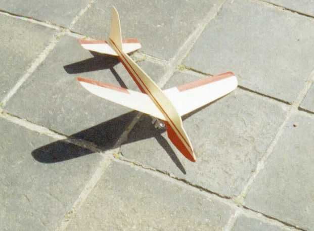 Jetex Arrow model glider kit profile semi scale balsa plane jet-x jetex ...