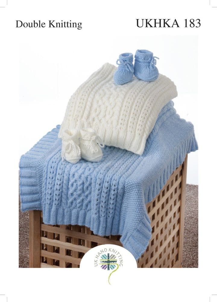 183 UKHKA DK Knitting Pattern - Pk 3